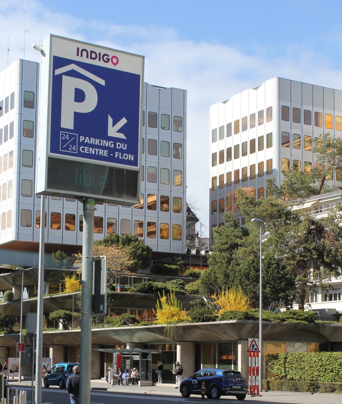 Parking INDIGO Lausanne Centre-Flon - INDIGO Suisse